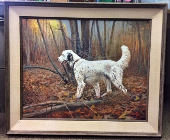 Jim Foote Painting - "English Setter " SOLD | Zollars Fine Art